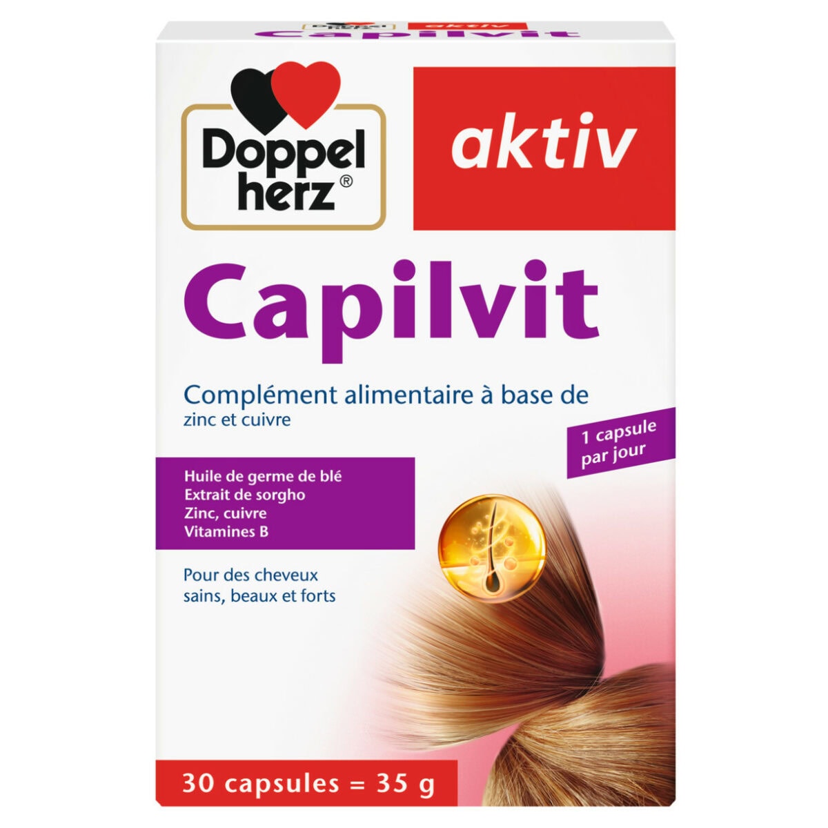 AKTIV Capilvit 30 Comprimes - MaPara Tunisie