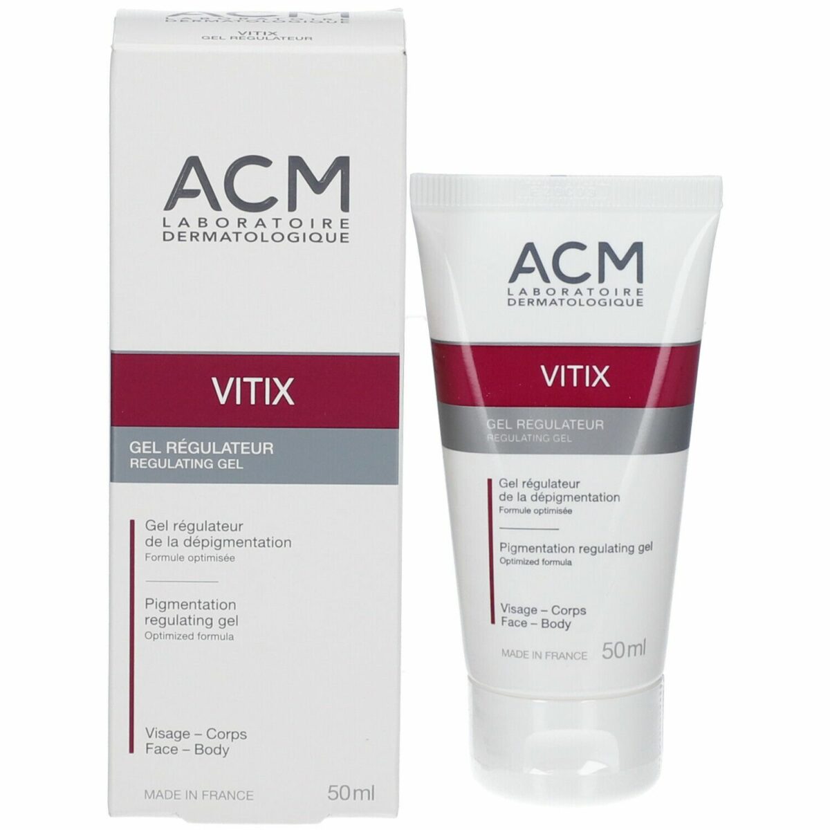 ACM VITIX Gel Régulateur de la Dépigmentation 50ml - MaPara Tunisie
