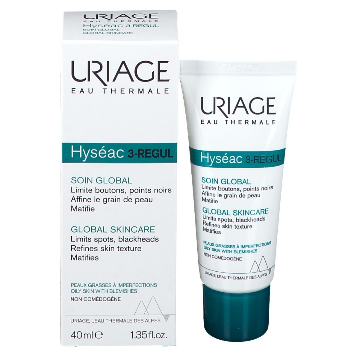 URIAGE HYSEAC 3 Regul Soin Global Peaux Grasses A Imperfections 40ml - MaPara Tunisie