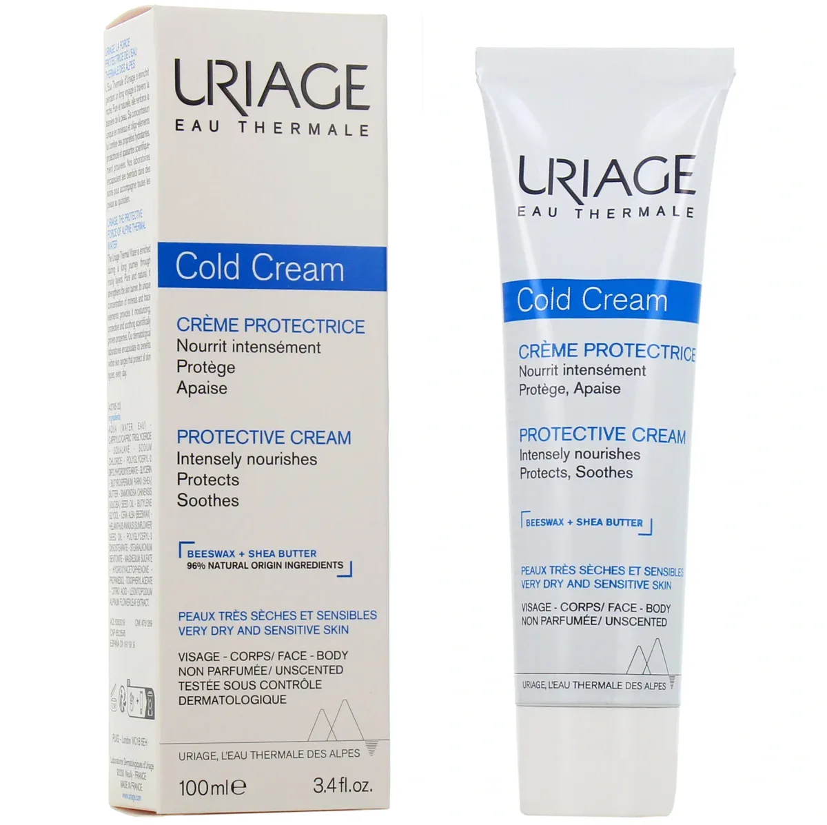 URIAGE Cold Cream Creme Protectrice 100ml - MaPara Tunisie