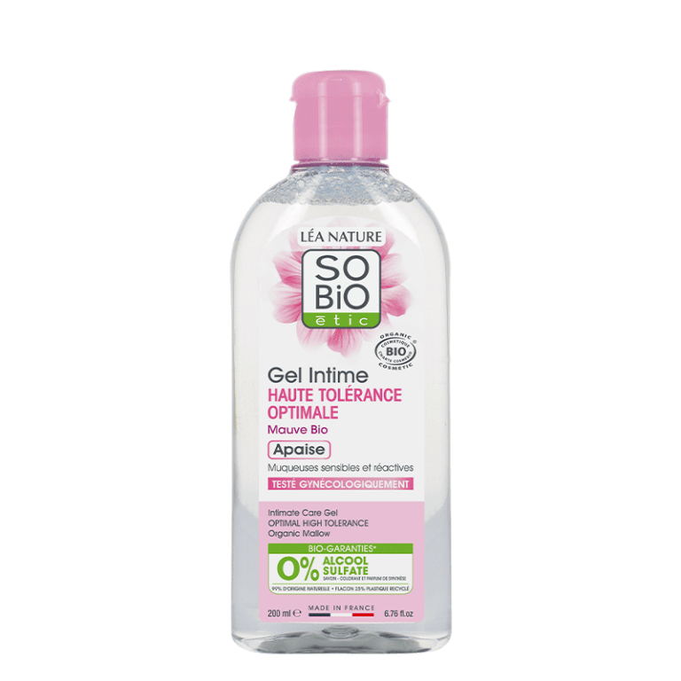 SO BIO Douche Gel Intime Haute Tolérance Optimale Mauve Bio 200 ml - MaPara Tunisie