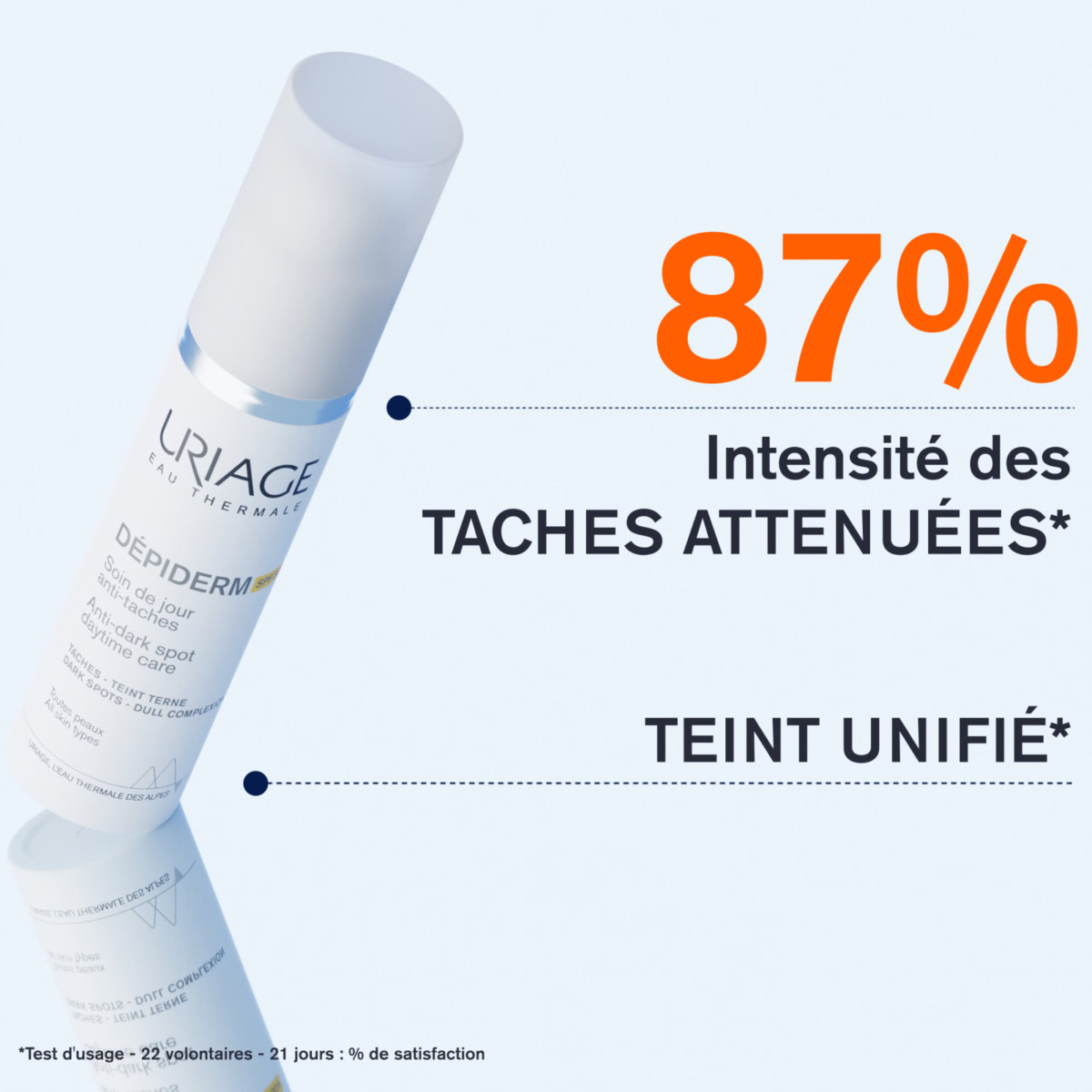 URIAGE DEPIDERM Soin du Jour Anti-Tâches SPF50 30ml - MaPara Tunisie