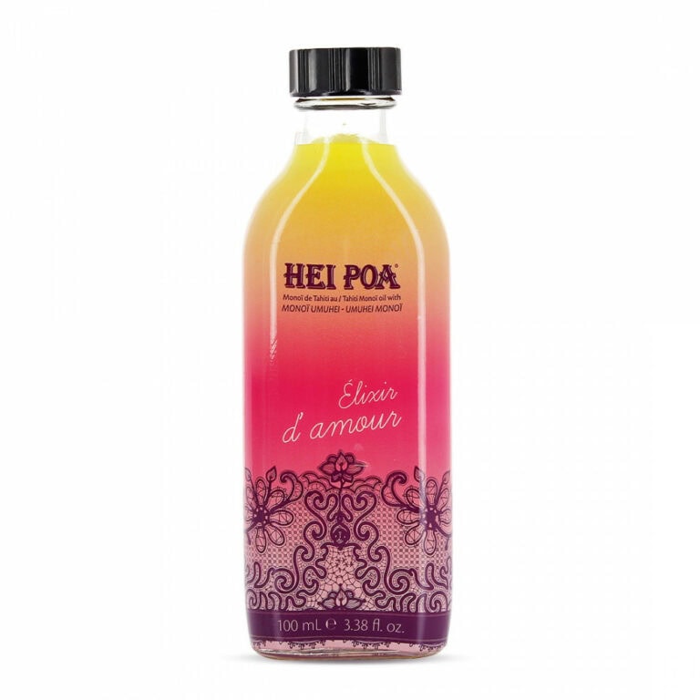 Hei Poa Elixir d'Amour Monoi de Tahiti au Umuhei 100ml - MaPara Tunisie