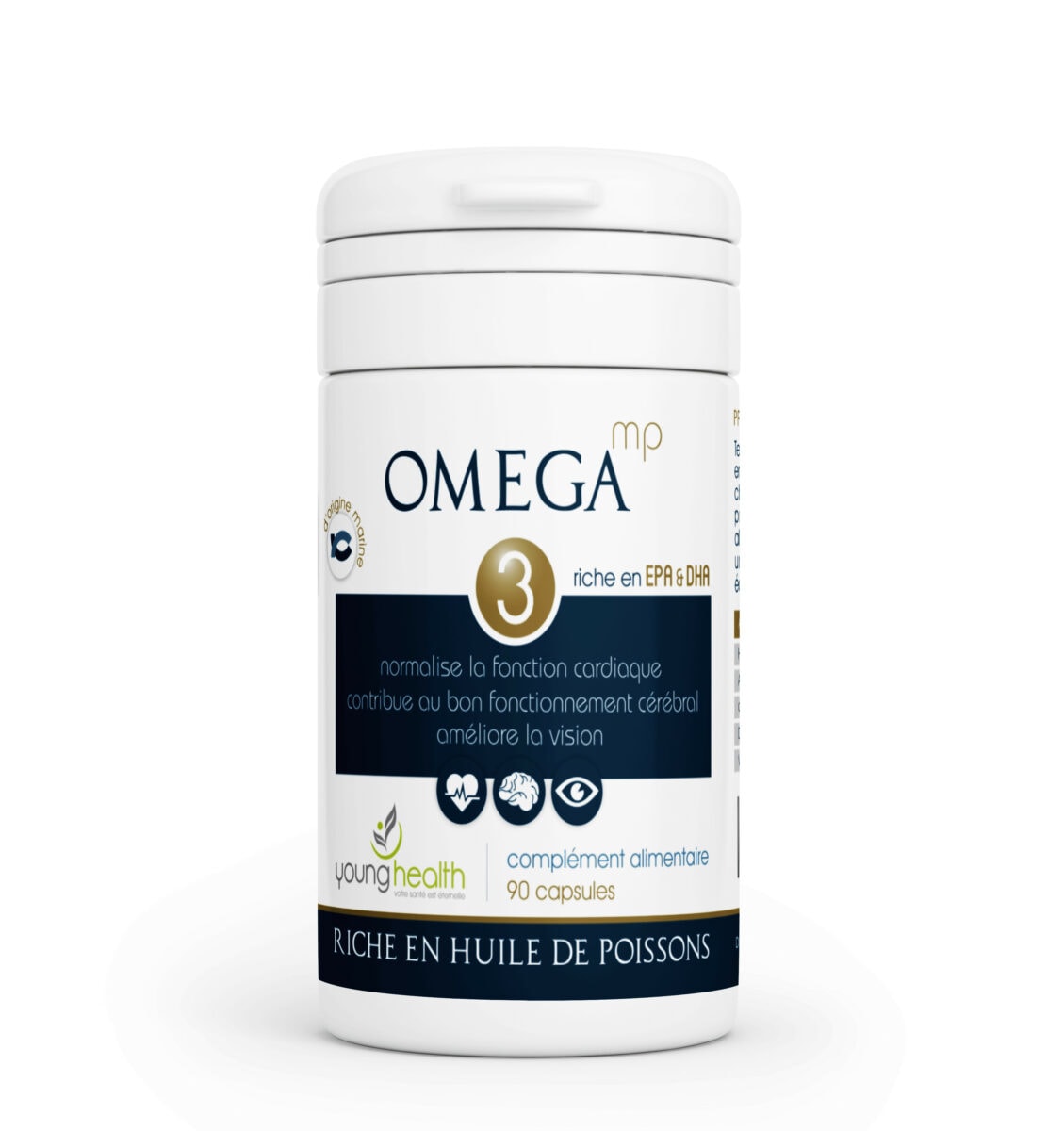 Young Health Omega 3 90 Gelules - MaPara Tunisie