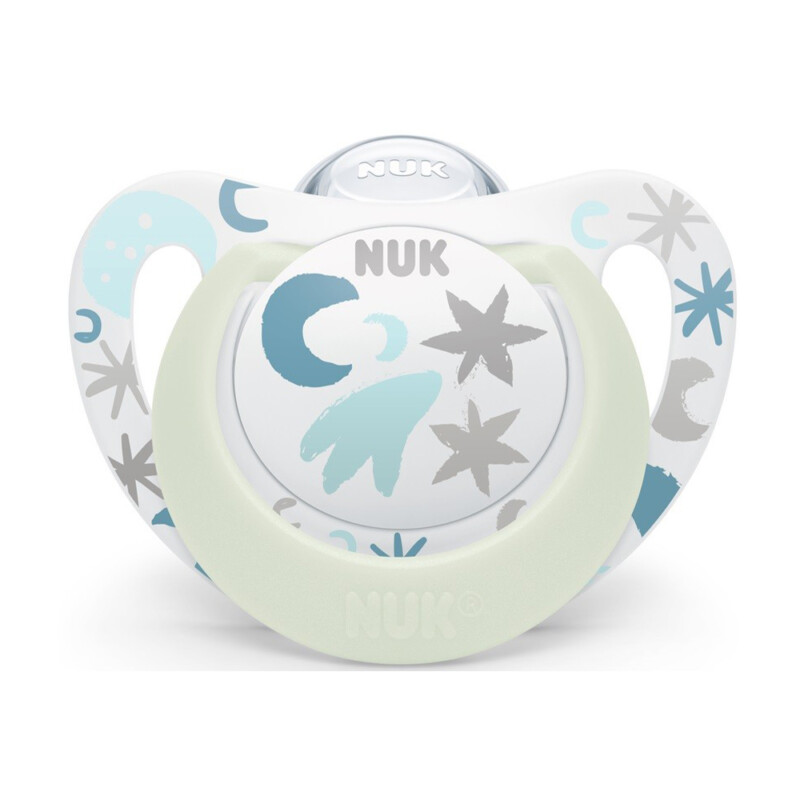 NUK Sucette Star Night En Silicone 0-6M - MaPara Tunisie
