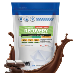 IMPACT Recovery Post Workout Chocolate 480g - MaPara Tunisie