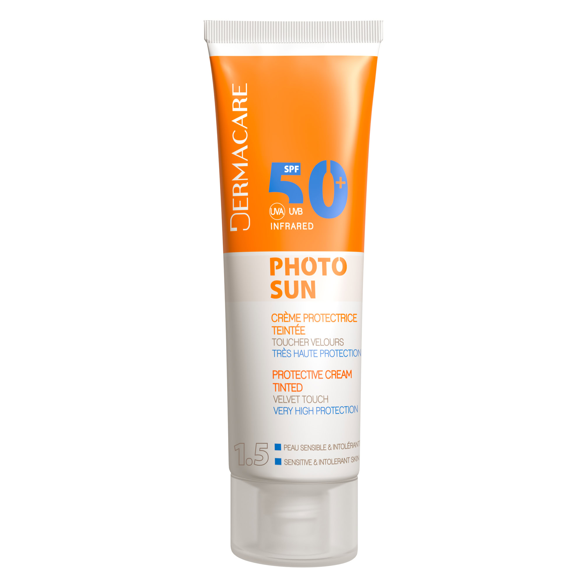 Dermacare Photosun SPF50 Crème Teintée Protectrice 1.5 Peau Normale à ...