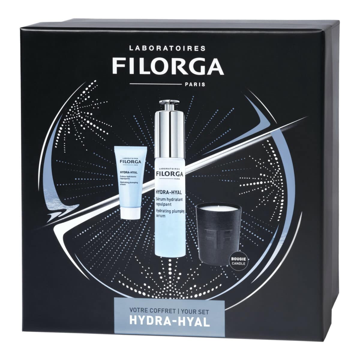 FILORGA Coffret Hydra-Hyal avec Bougie Cadeau - MaPara Tunisie