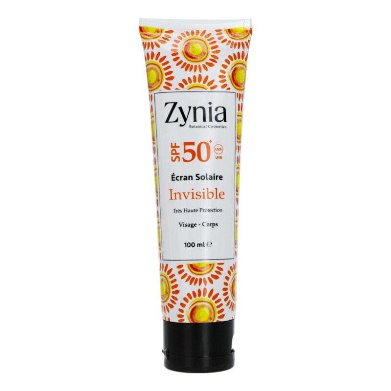 ZYNIA Ecran Solaire Invisible SPF50+ 100ml - MaPara Tunisie