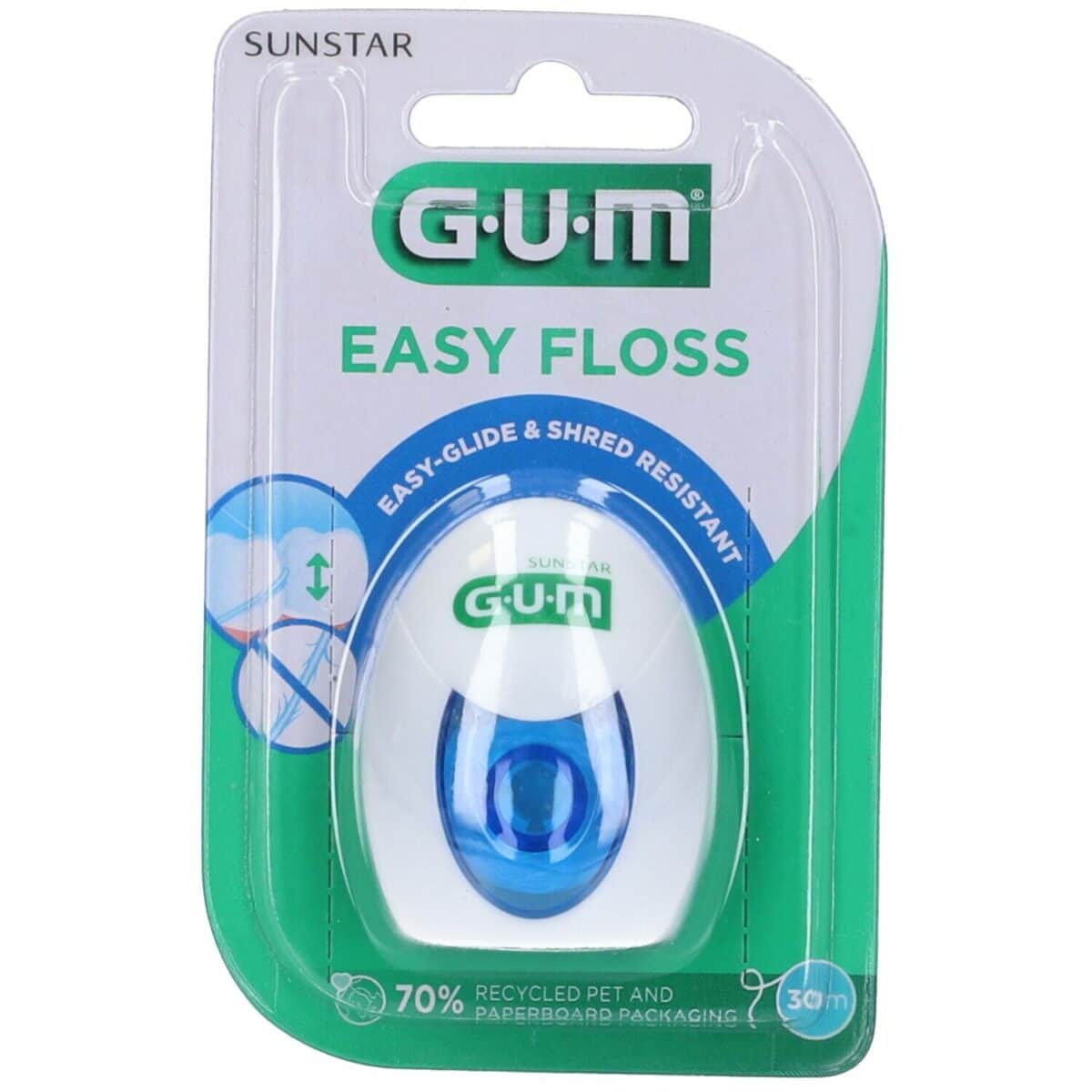 GUM Fil Dentaire Easy Floss 30m 2000 - MaPara Tunisie