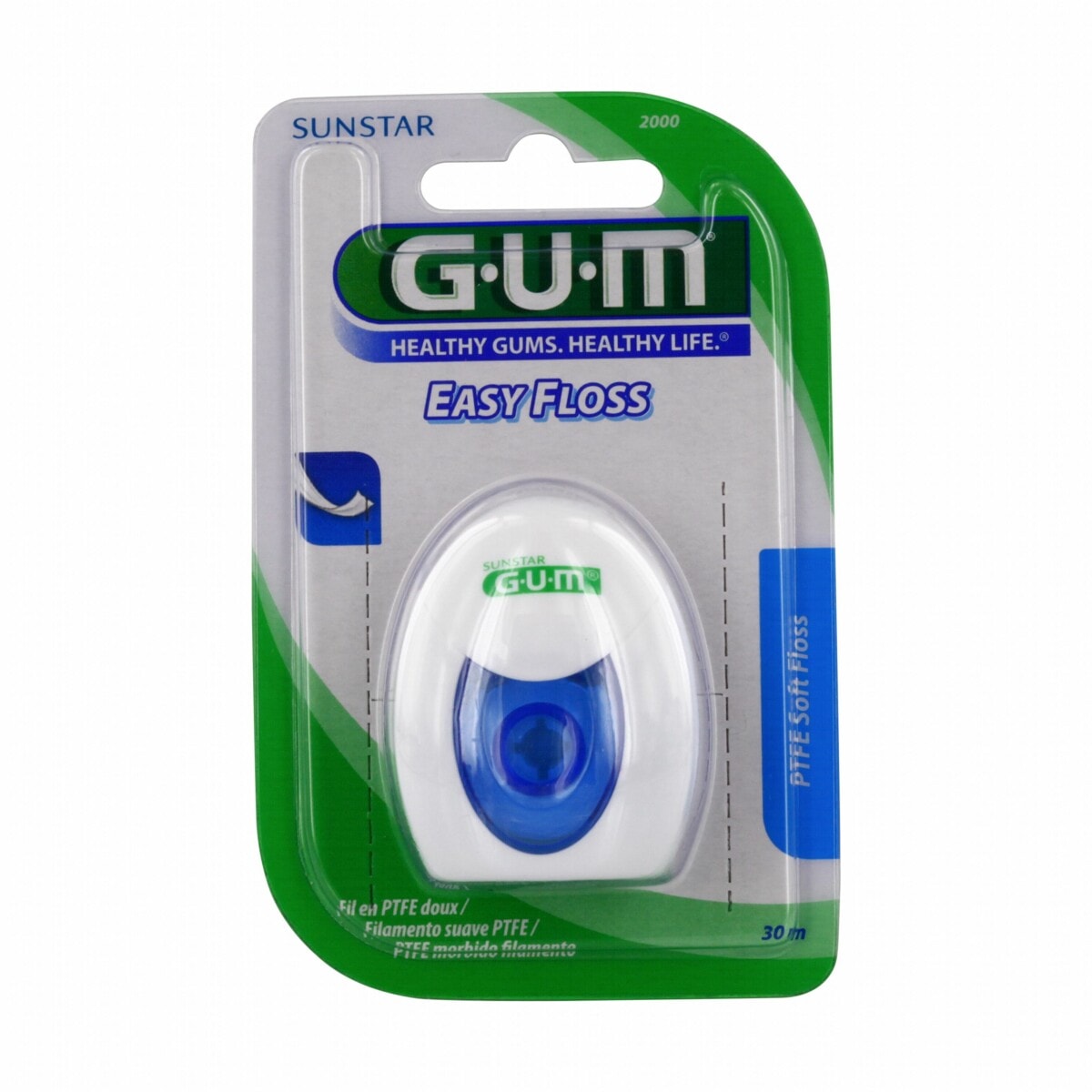 GUM Fil Dentaire 2000 Easy Floss 30m - MaPara Tunisie