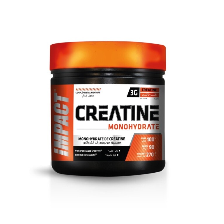 IMPACT Creatine Monohydrate 270g - MaPara Tunisie