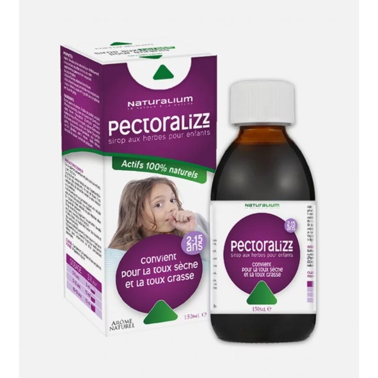Naturalium Pectoralizz Sirop Enfant 150ml - MaPara Tunisie