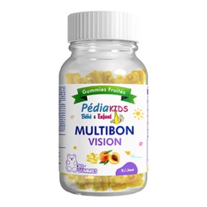 Pédiakids Multibon Vision 30 Gummies - MaPara Tunisie