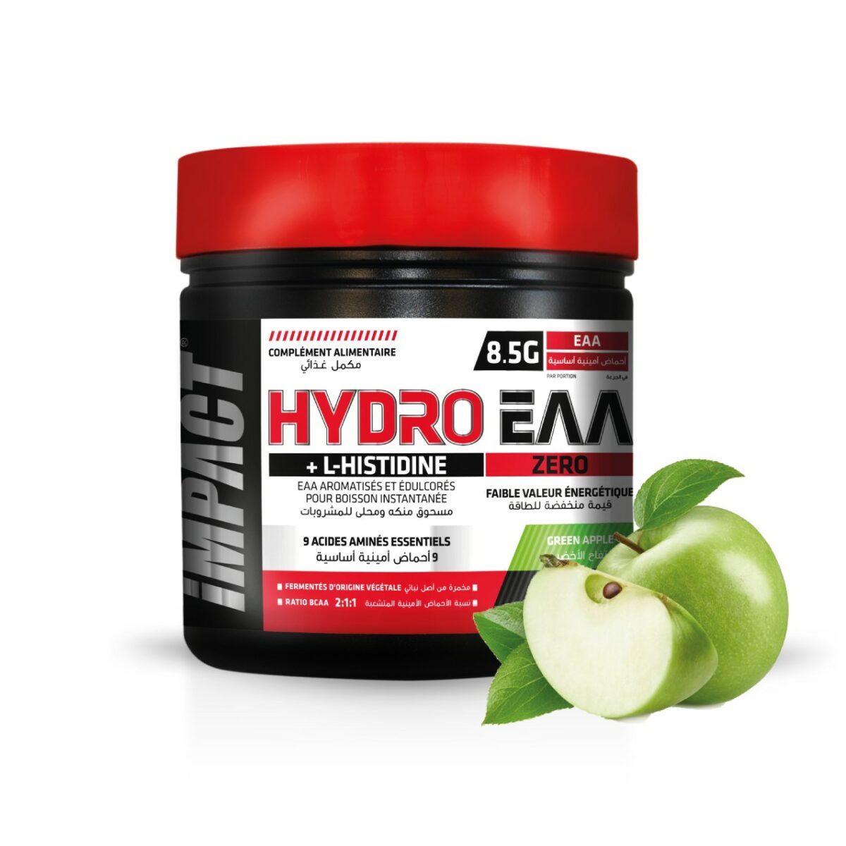 IMPACT Hydro EAA ZERO Green Apple 300g - MaPara Tunisie