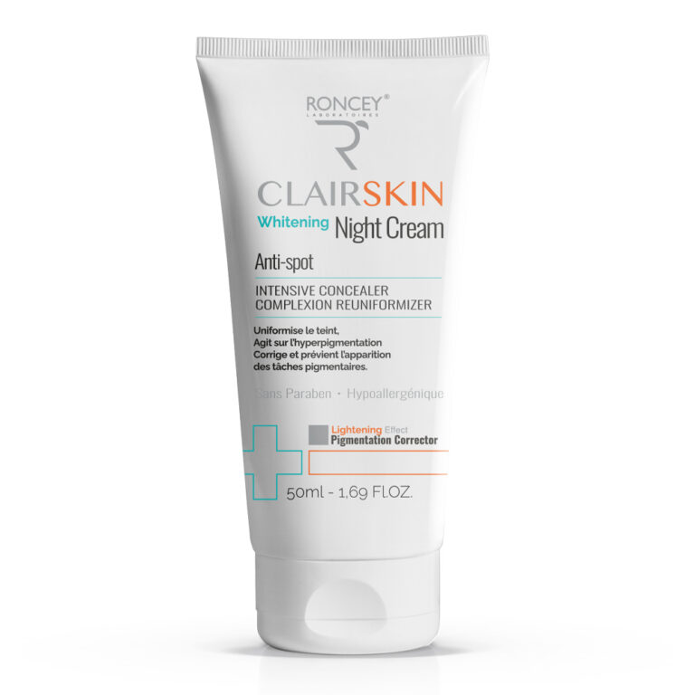Roncey Clairskin Creme de Nuit Eclaircissante Anti-Taches 50ml - MaPara ...
