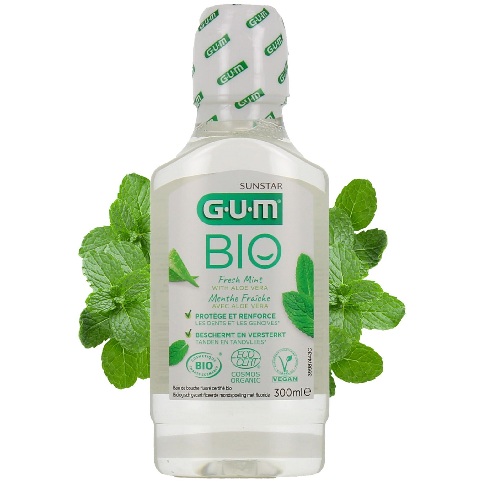 GUM Bain de Bouche BIO 300ml - MaPara Tunisie