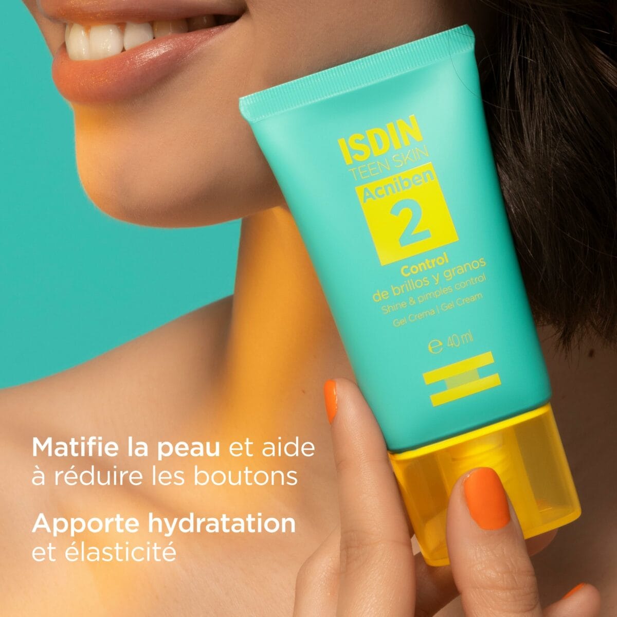 ISDIN Acniben 2 Contrôle Brillance et Boutons 40ml - MaPara Tunisie