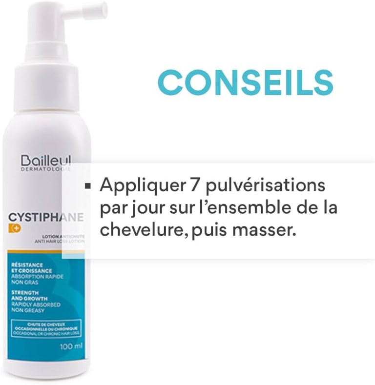 Cystiphane Lotion Anti-Chute 100ml - MaPara Tunisie