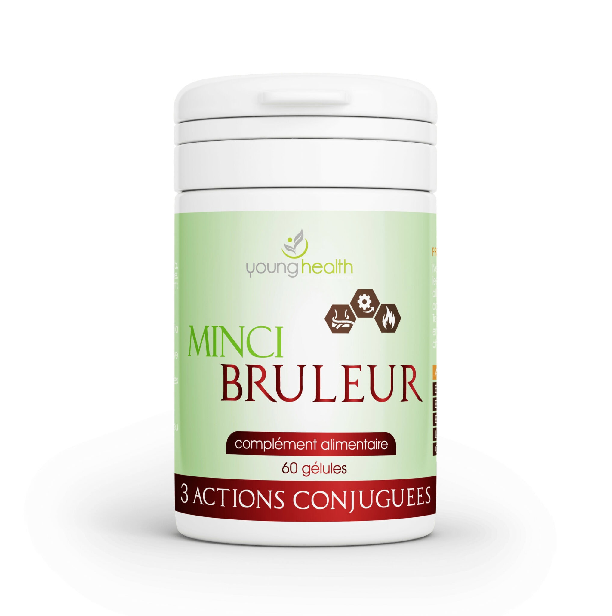 Young Health Minci Bruleur de Graisses 60 Gélules - MaPara Tunisie
