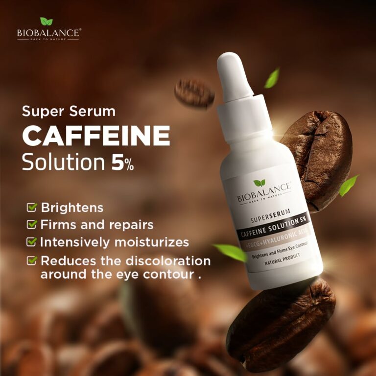 Biobalance Serum Caffeine Solution 5% Super 30ml - MaPara Tunisie