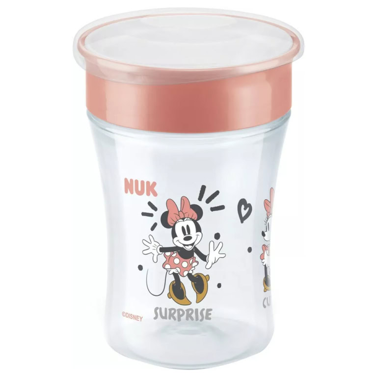 Nuk Magic Cup 360 Disney Minnie Mouse 8 mois 230ml - MaPara Tunisie