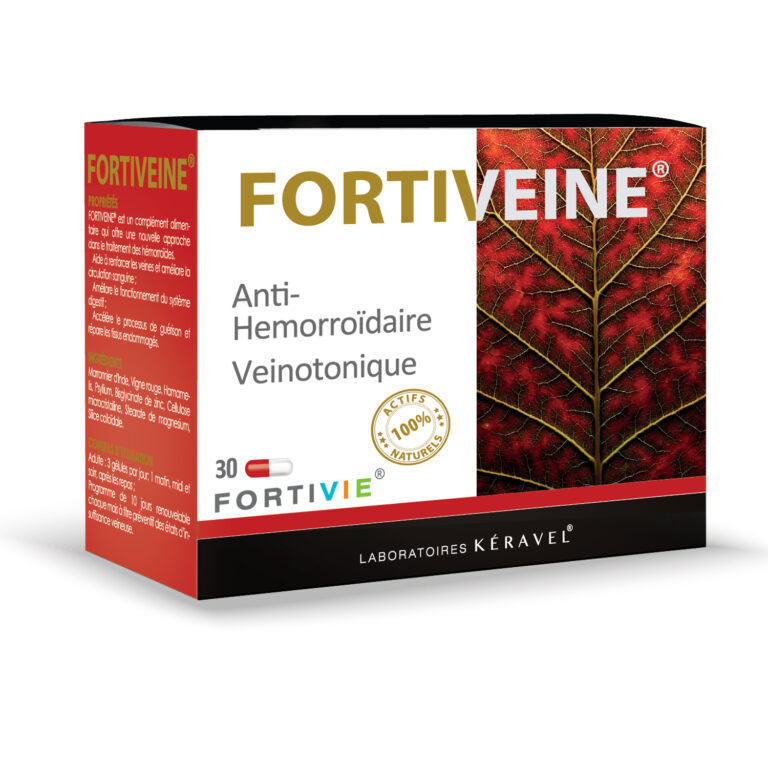 Keravel Fortiveine 30 Gellules - MaPara Tunisie